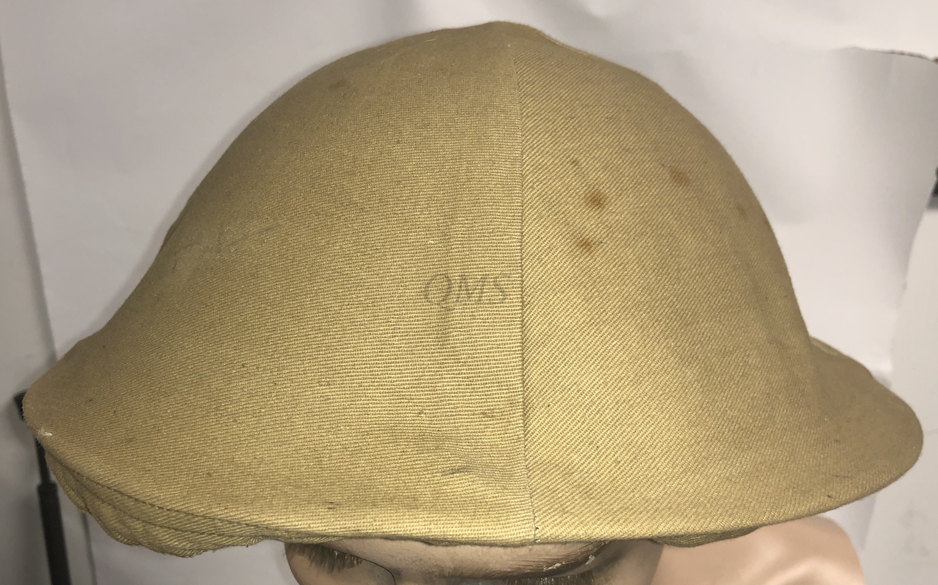 Tropical helmet cover for MK 2 helmet