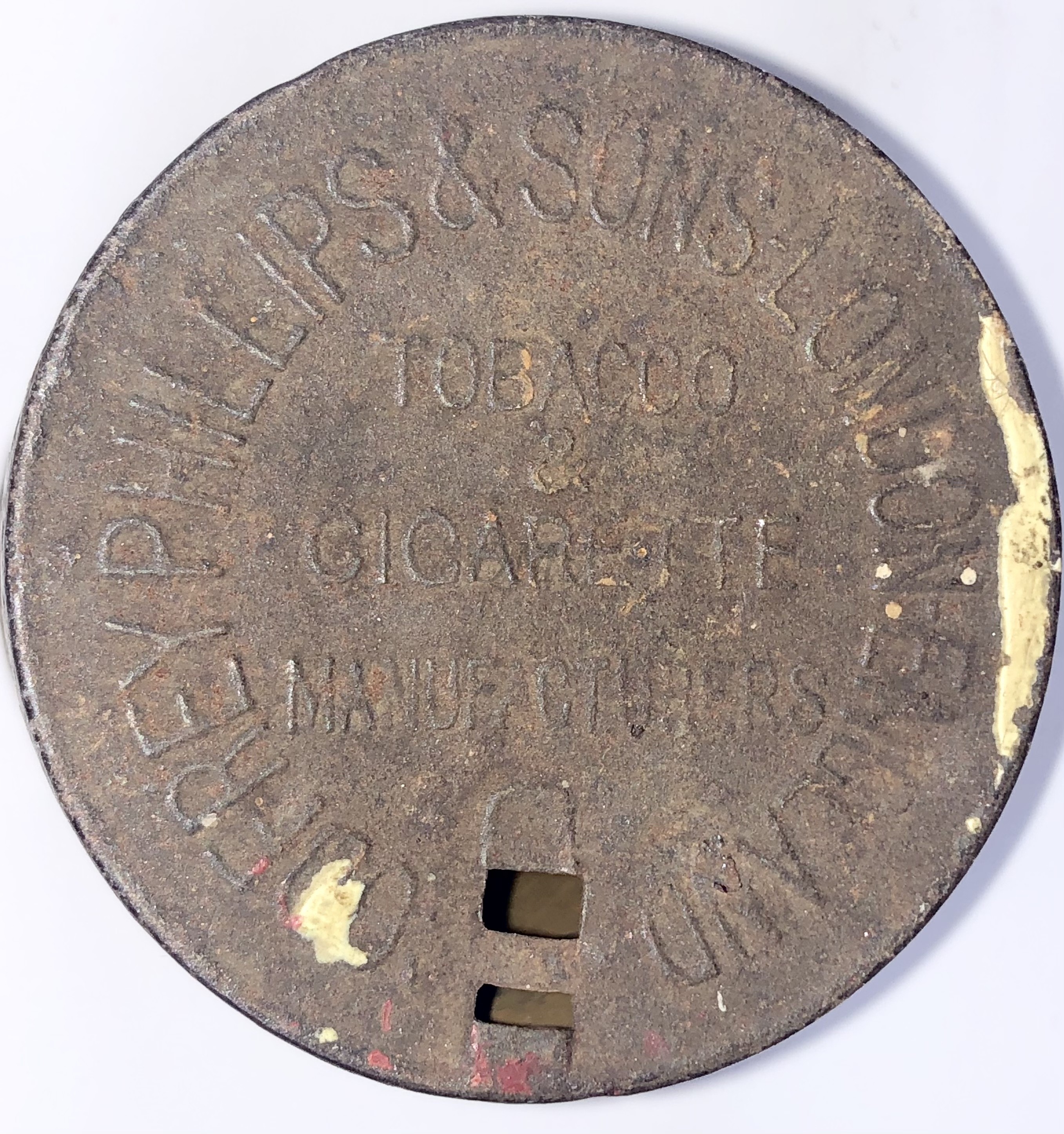 Tin metal Cigarettes WW2 Phillips and Sons