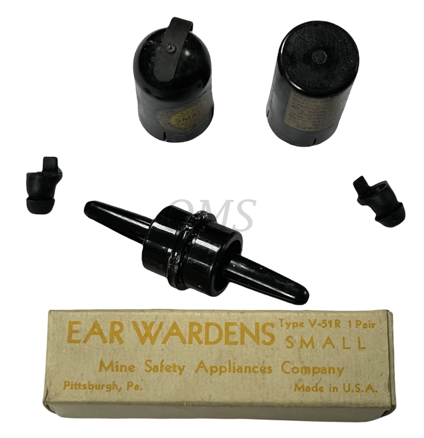 Boxed WWII Ear Warden Ear Plugs
