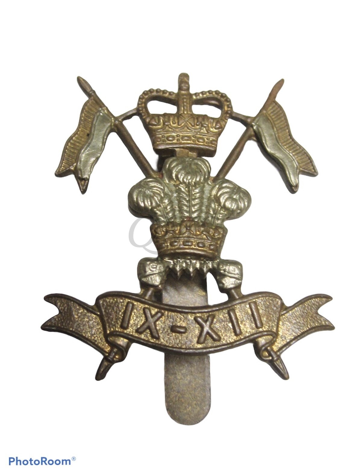Cap badge 9th/12th Lancers Regiment