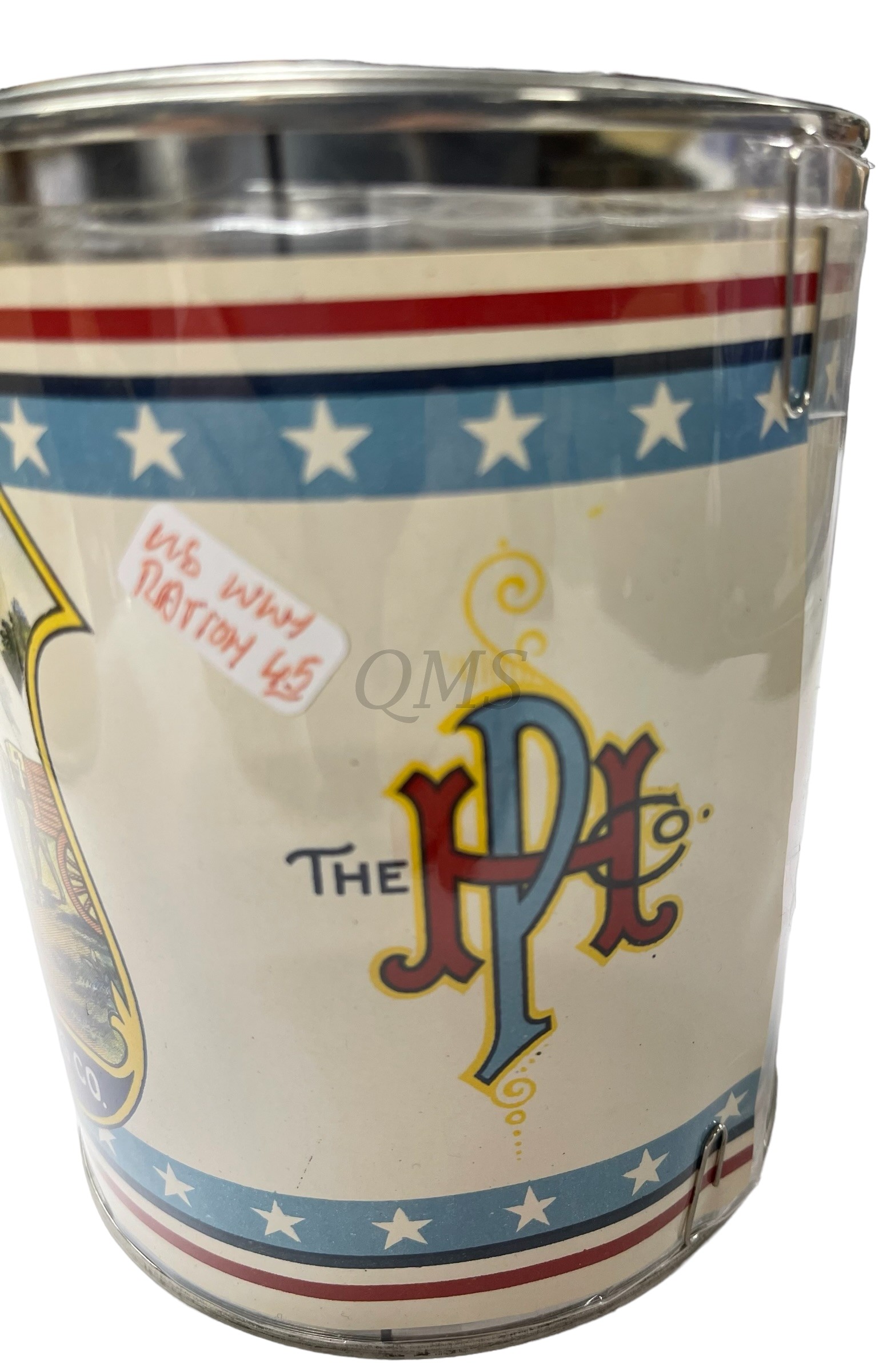 WW1 US Army ration paper label PROTECTION Pumpkin