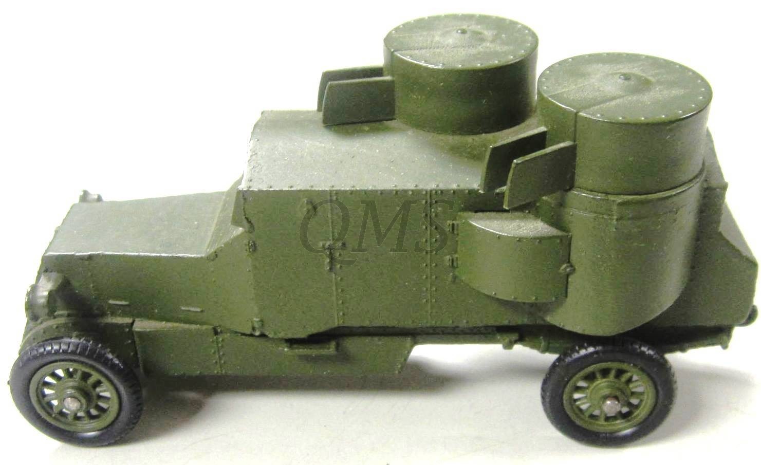 1916 WWI and Russian Civil War Austin Putilov Armored Car