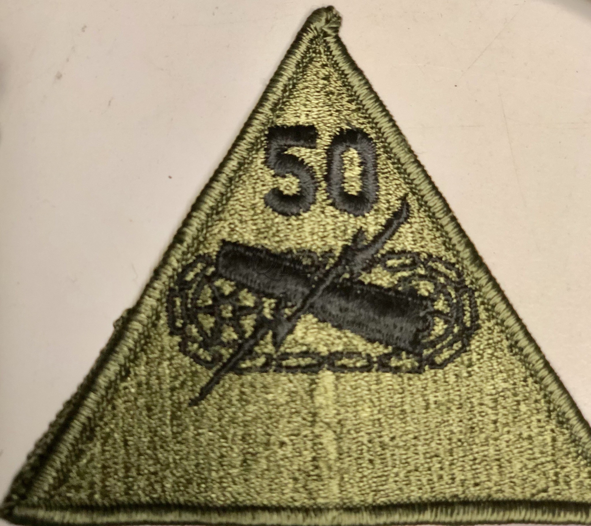 Formation patch 50th Armored Division (Subdued)