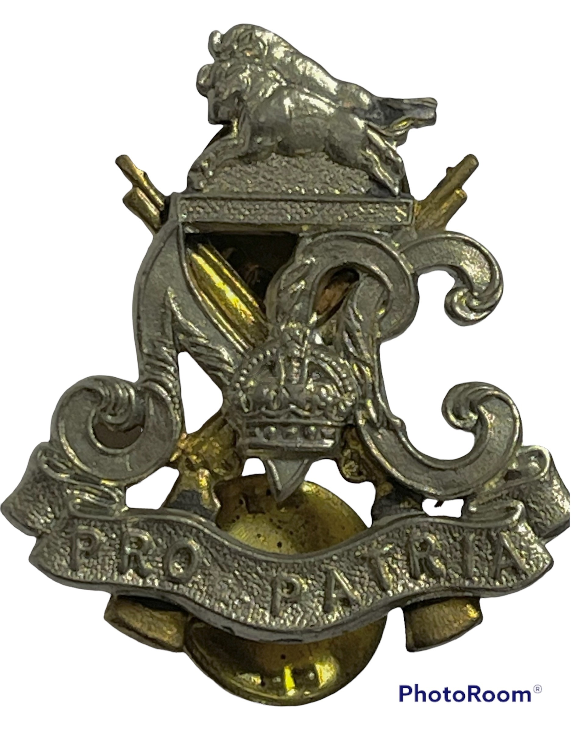 Collar badge Natal (Ingobamakhosi) Carabineers South Africa