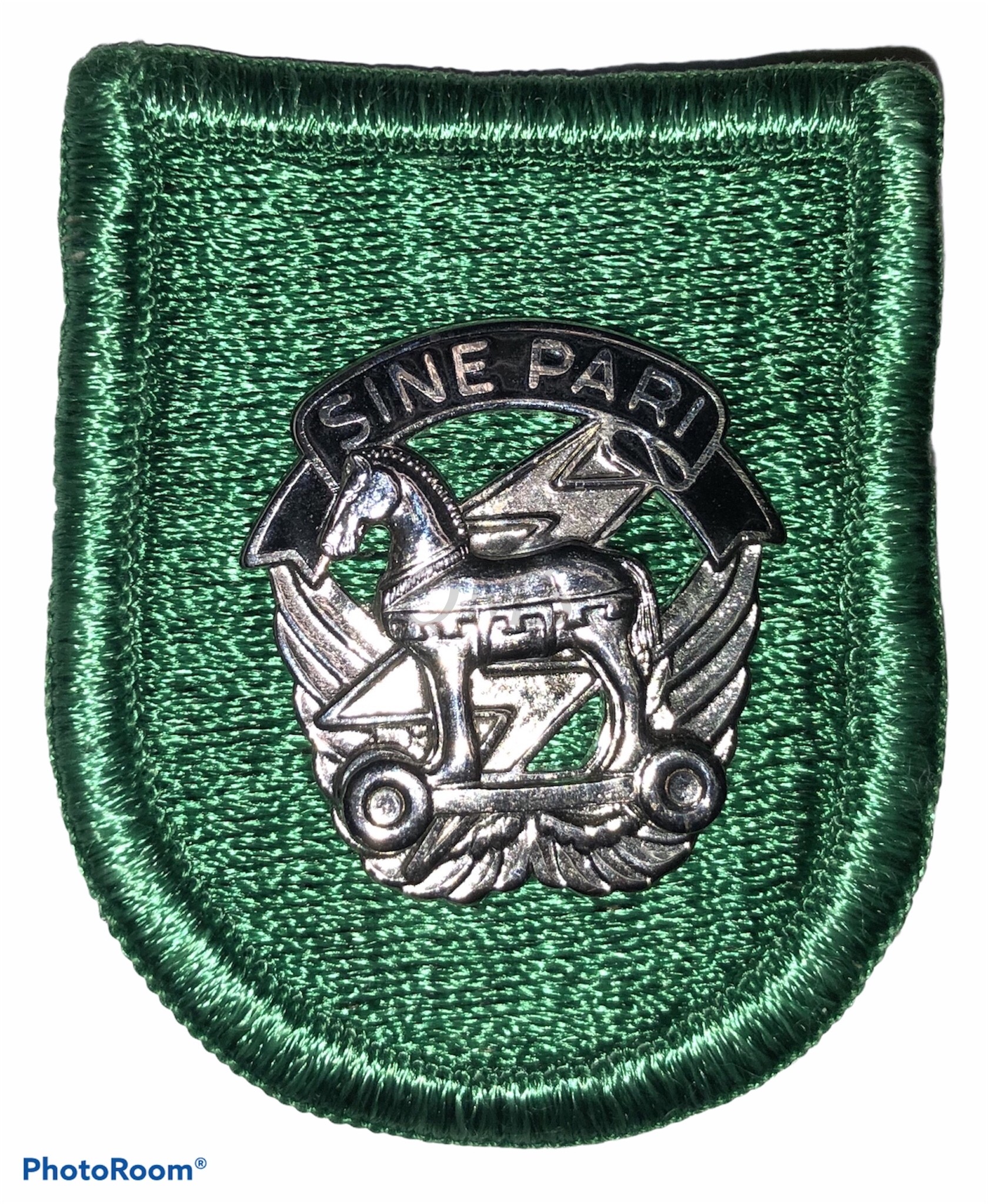 Beret flash 10th Special Forces Group (1st version)