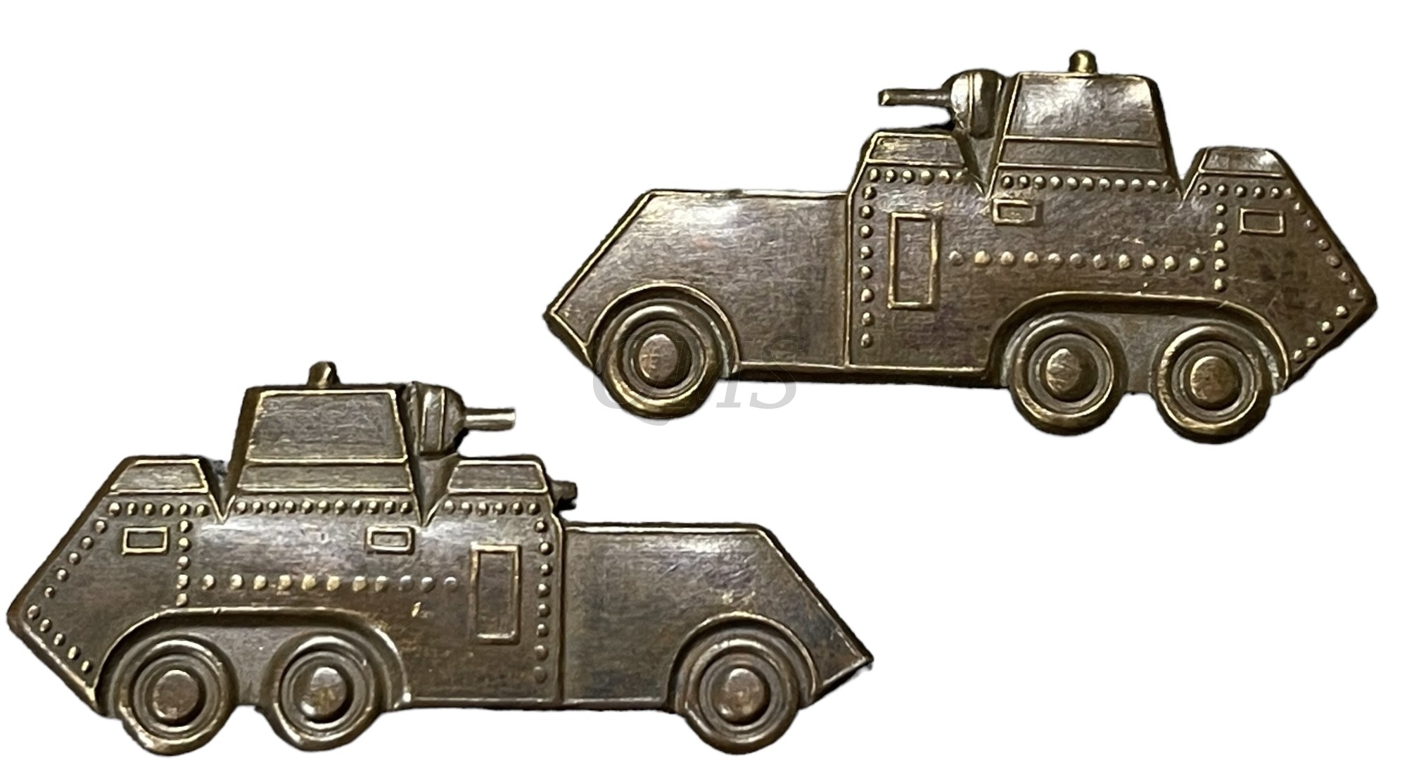 kraag emblemen Vechtwagens KNIL voor 1941