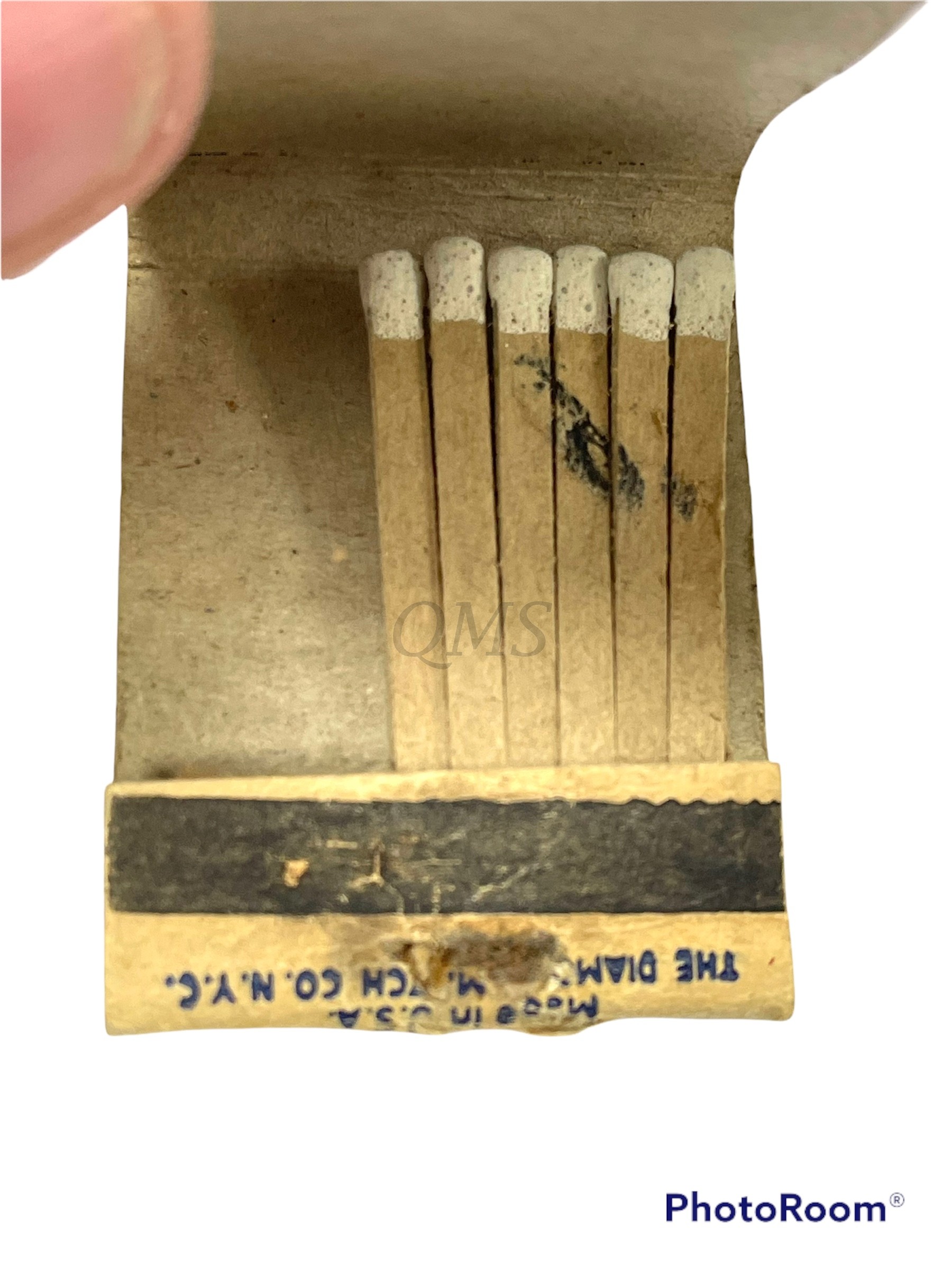 Booklet, matches ,WW2 For Victory, Buy War saving bonds