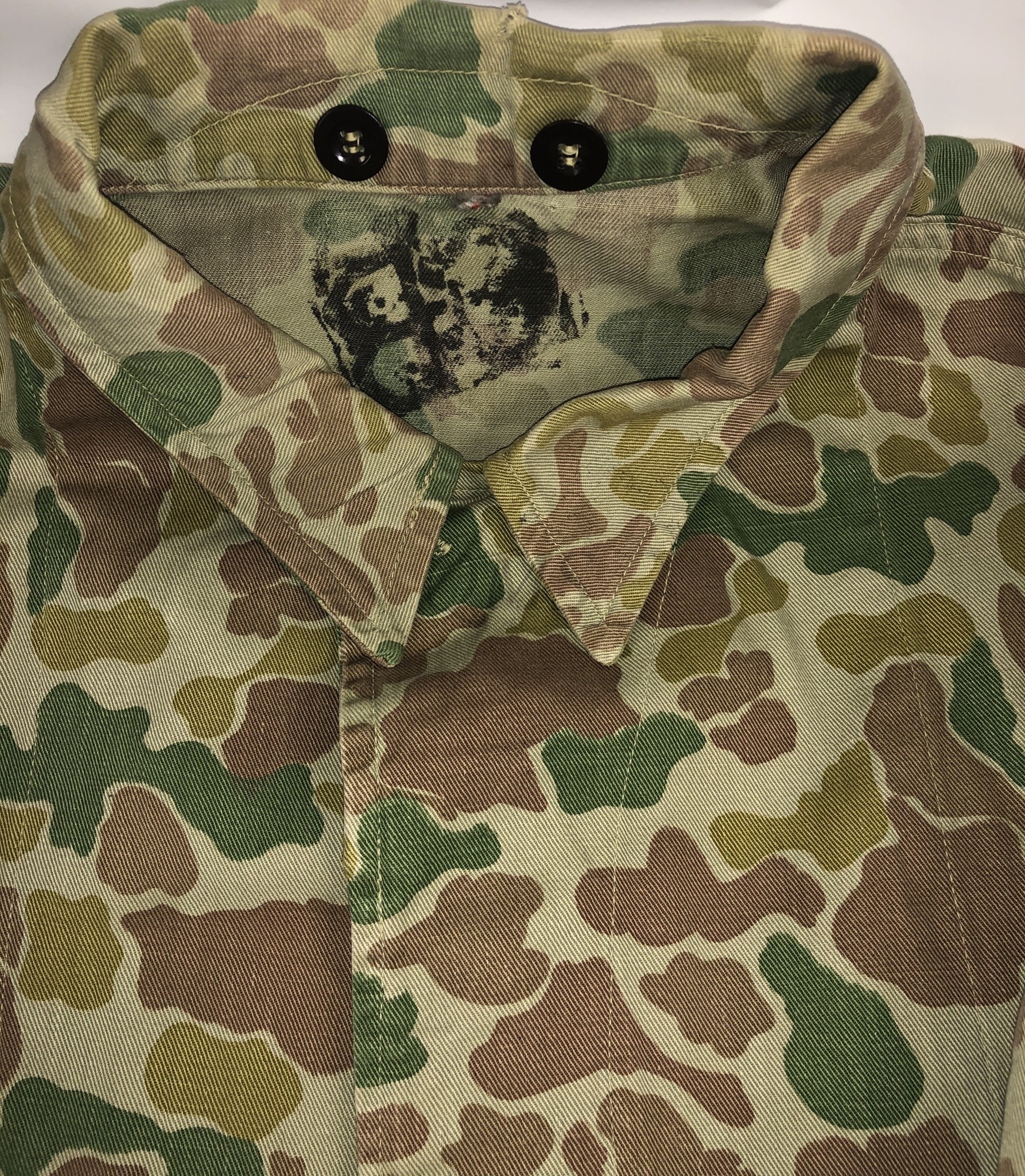 1951 Dutch Army spot camouflage pattern jacket and pants