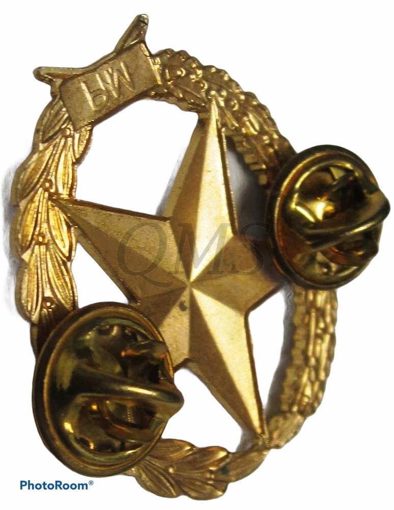 Brevet PISTOOL MITRAILLEUR Nederlands leger - PM - Dutch UZI ...