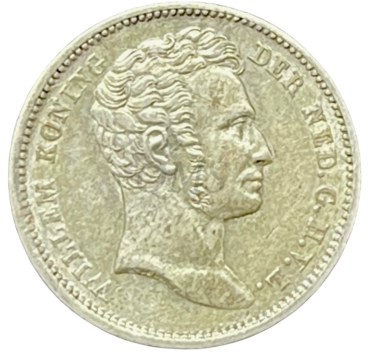 Coin -Nederlands Indië 1/4 Gulden 1826