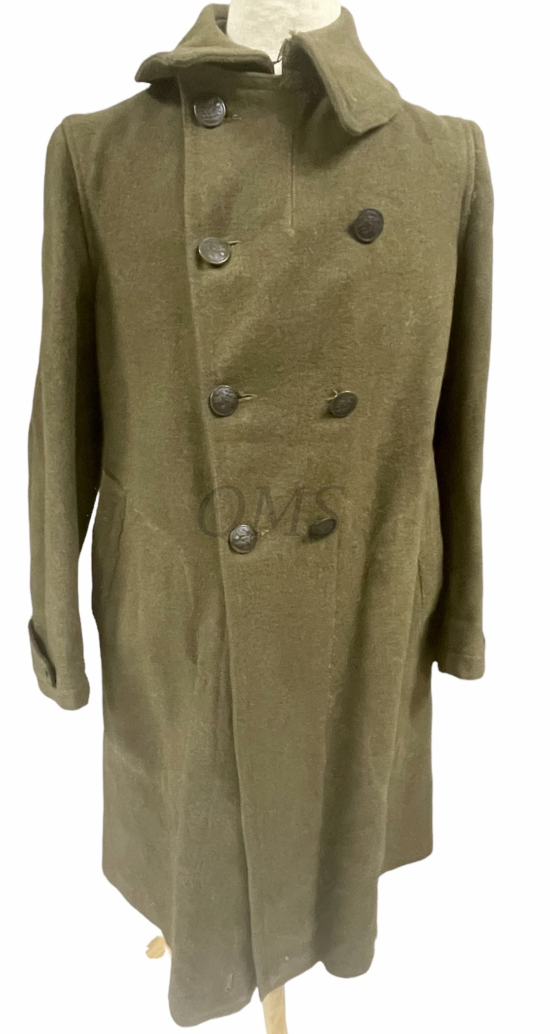 US Army WW1 Overcoat M1917 EM/NCO