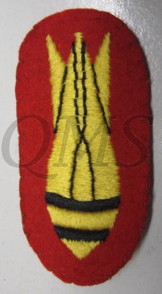 Sleeve badge Royal Engineers Bomb Disposal Ww2