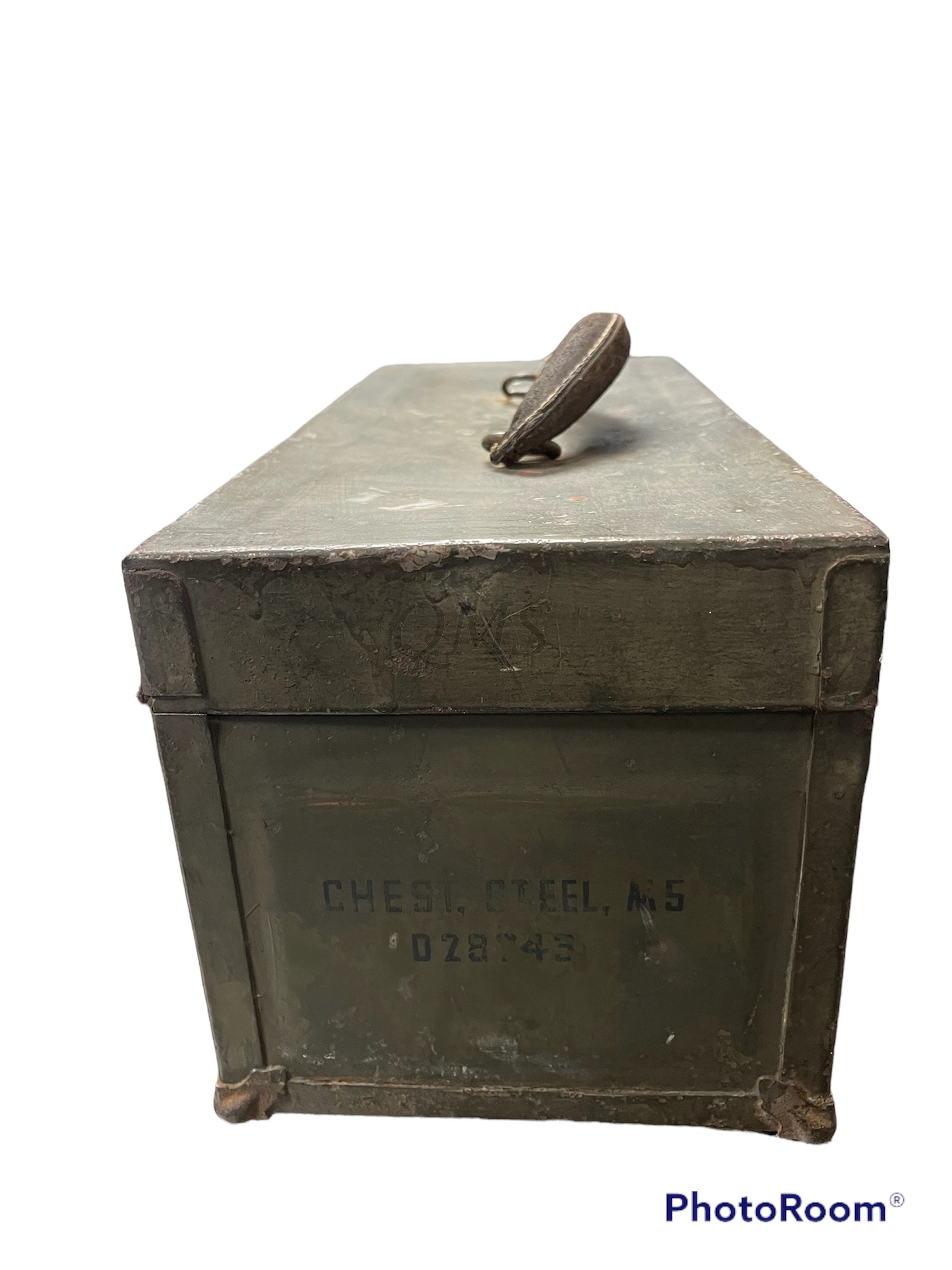 US Army chest, steel, m5 with tools