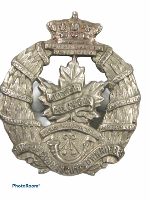 Capbadge Canadian Intelligence Corps WW2