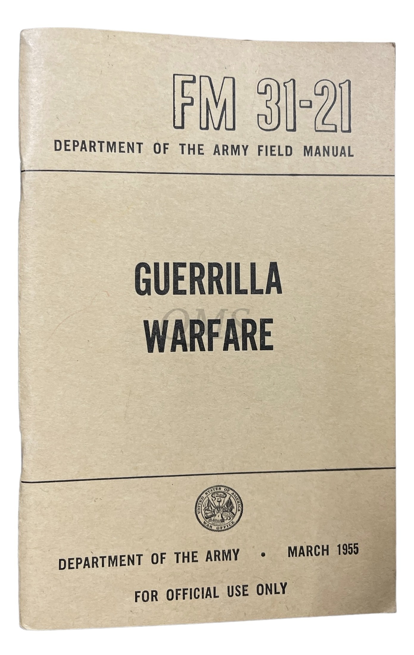 Manual FM 31-21 Guerrilla Warfare