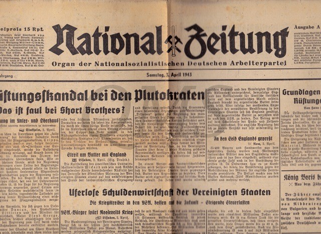 National Zeitung 03 april 1943
