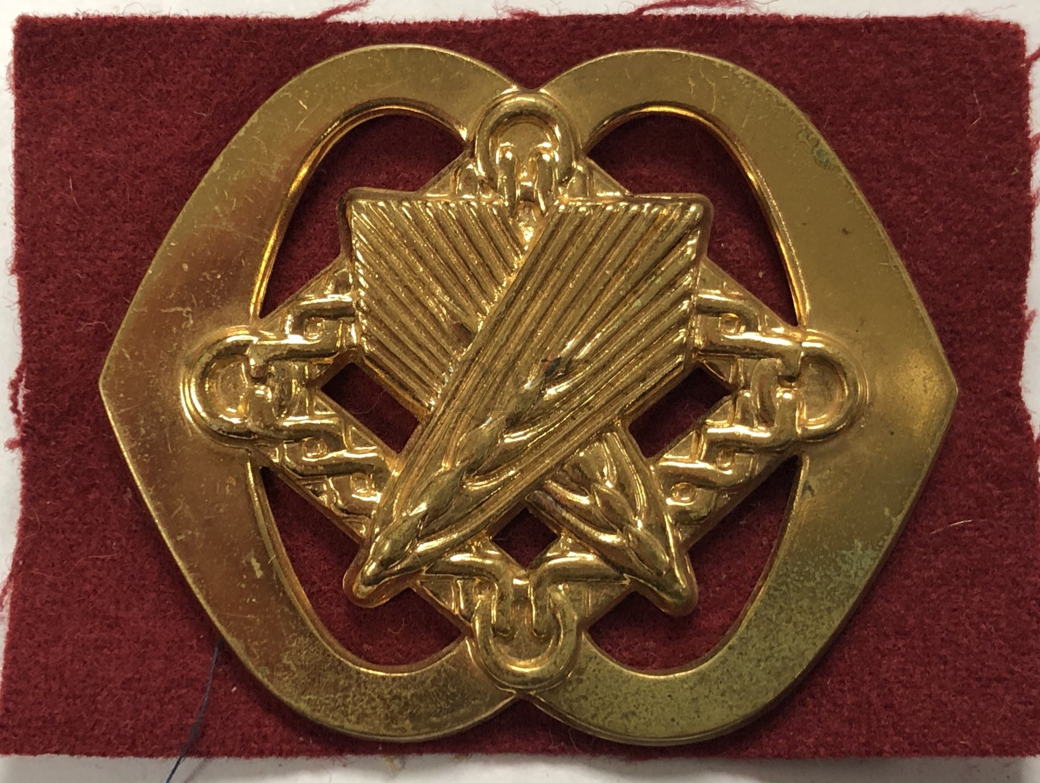 Baret embleem Intendance