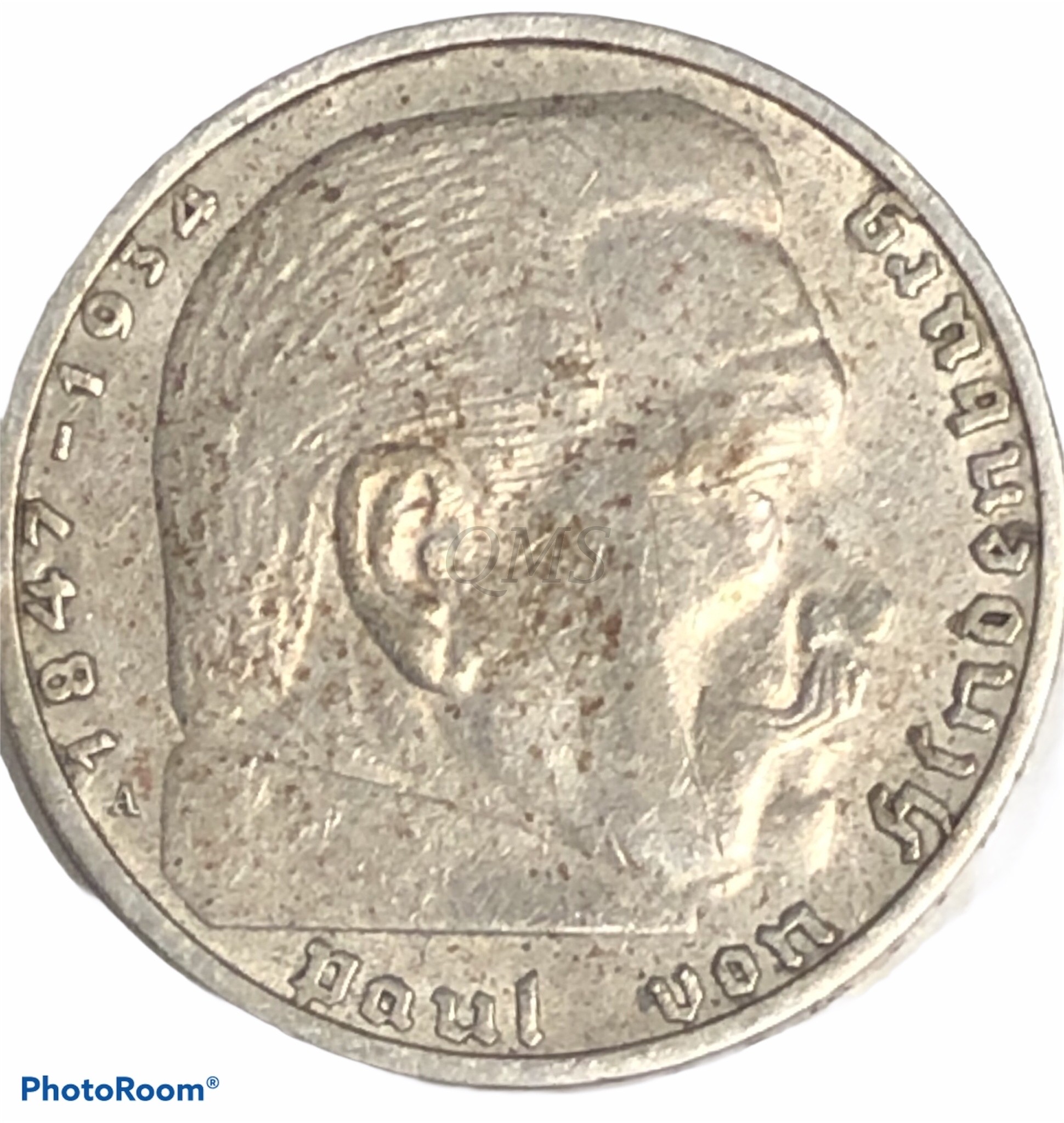 German 2 Reichs Mark Deutsches Reich 1937 (silver)