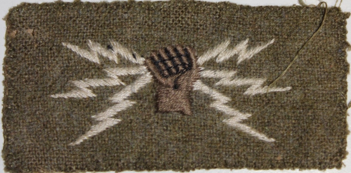 British Army Wireless operators arm badge