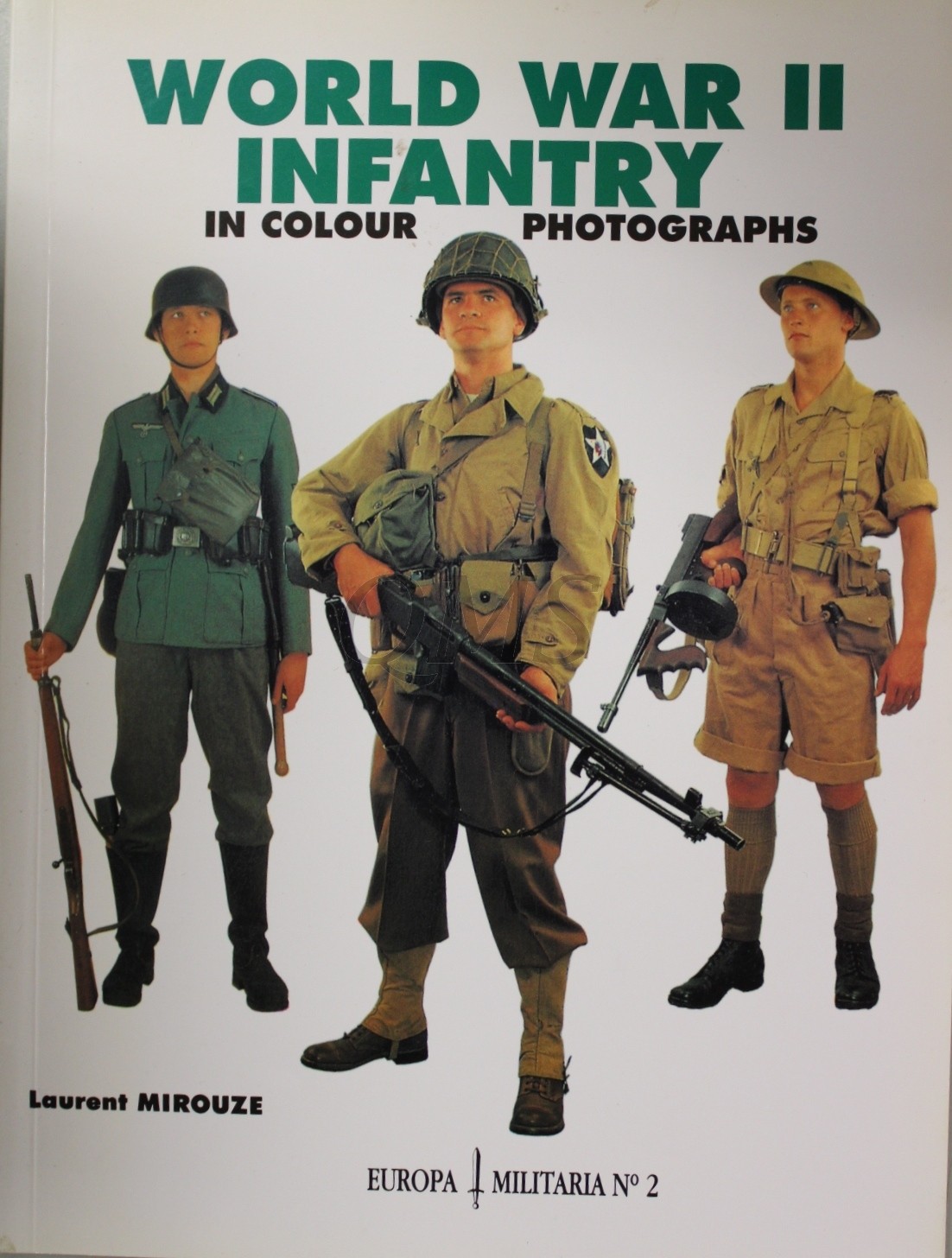 World War II Infantry in colour photographs
