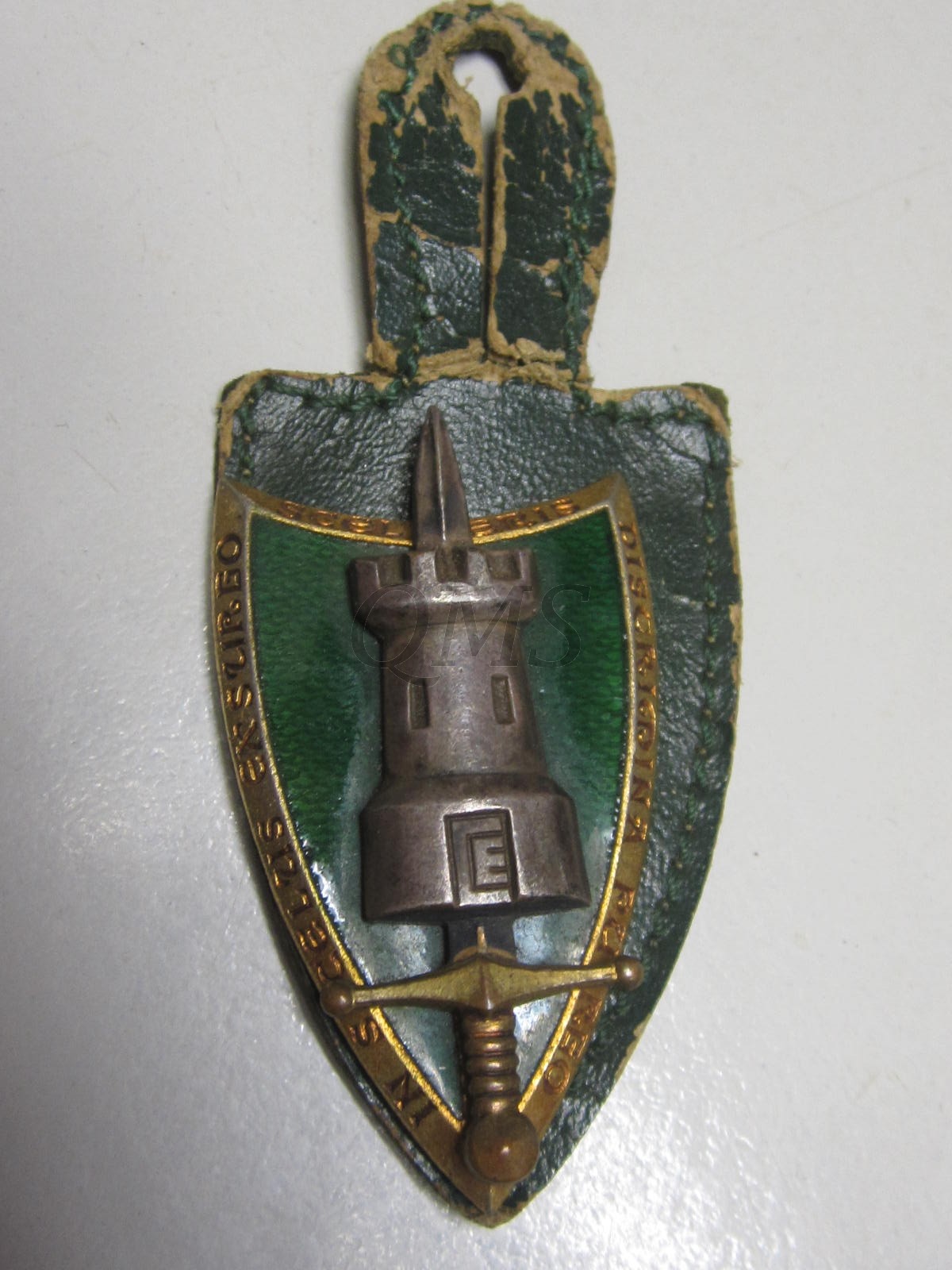 SHAPE BADGE ALLIED FORCES EUROPE IN SCELUS EXSURGO SCELERIS DISCRIMINA ...