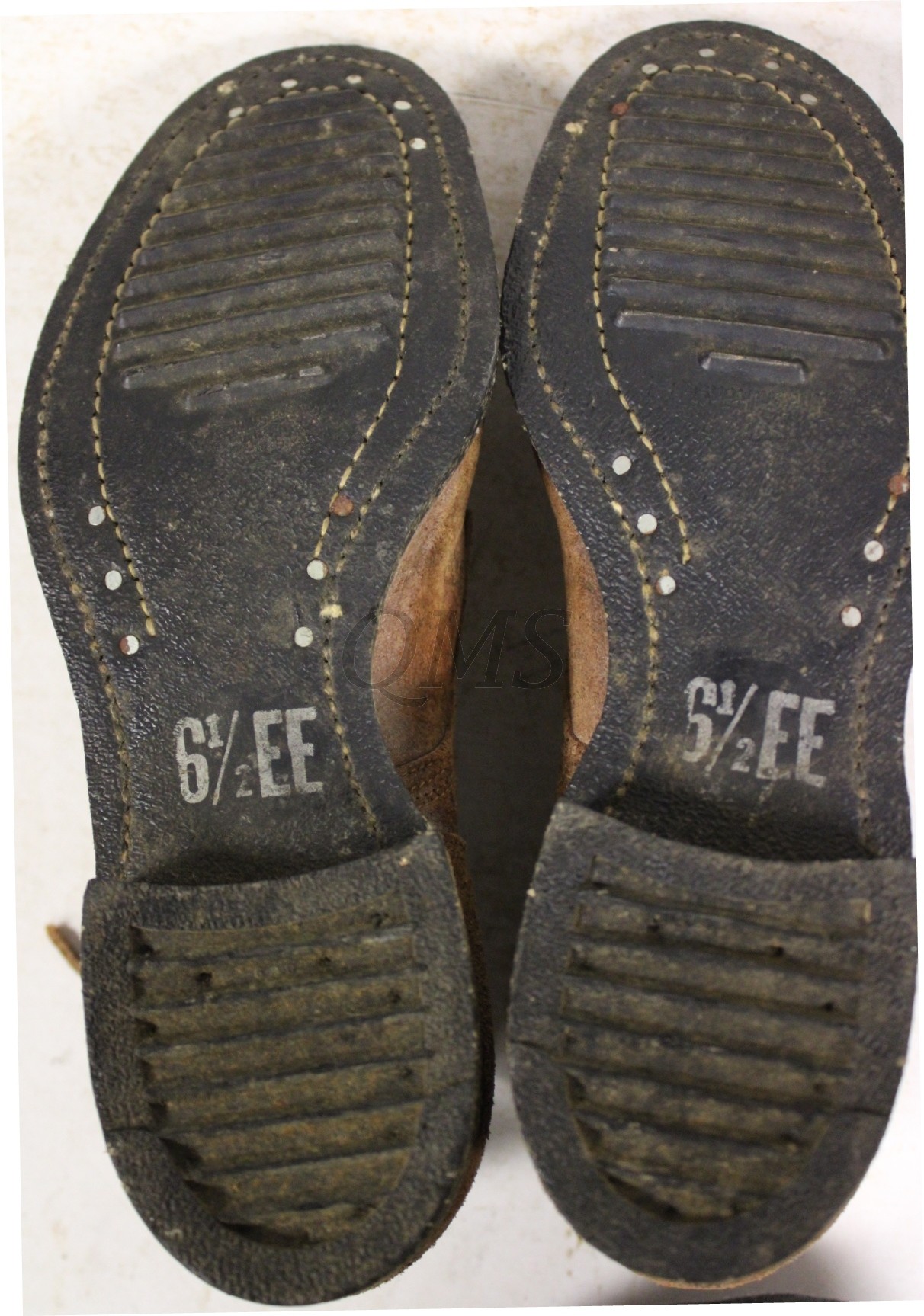US Army service shoes type III or "Reverse upper".