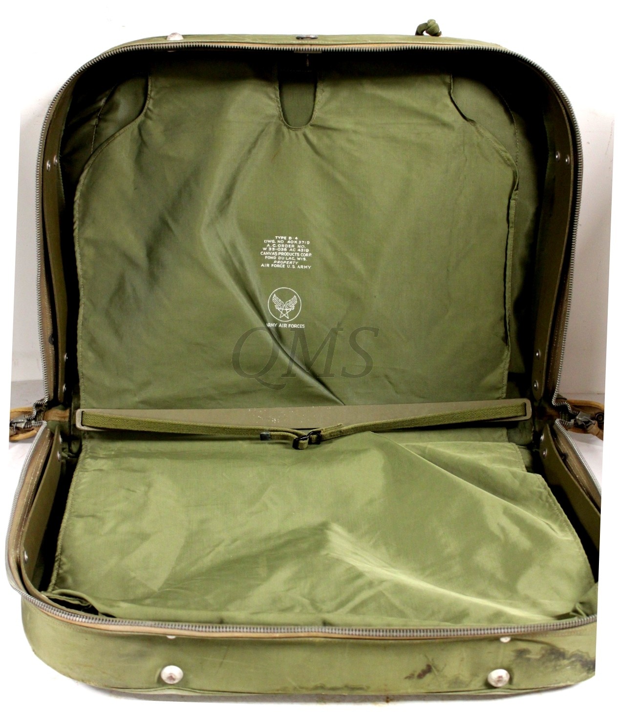 US AAF WW2 B4 Suitcase for aircrews