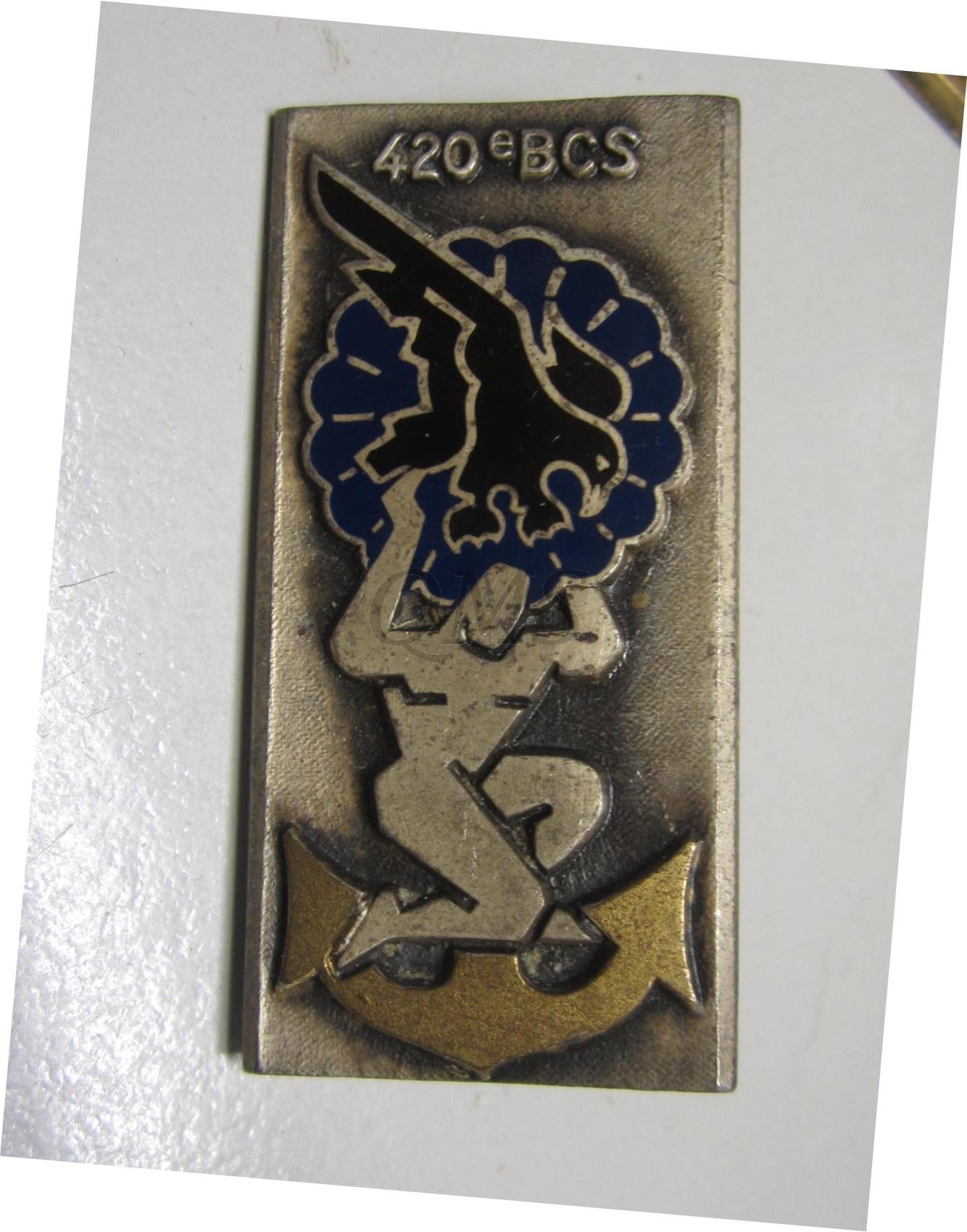 French badge -420th Command & Support Bn (420e BCS)