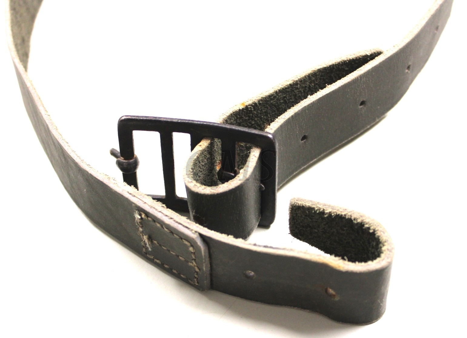 Italian Military WW2 Leather Belt