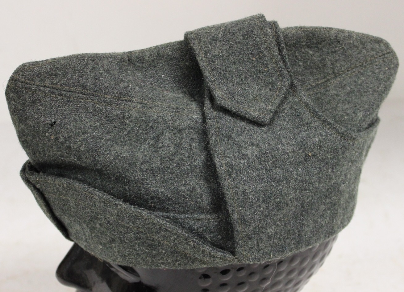 Italian M35 Grey Green Wool Bustina (Garrison Side Cap)