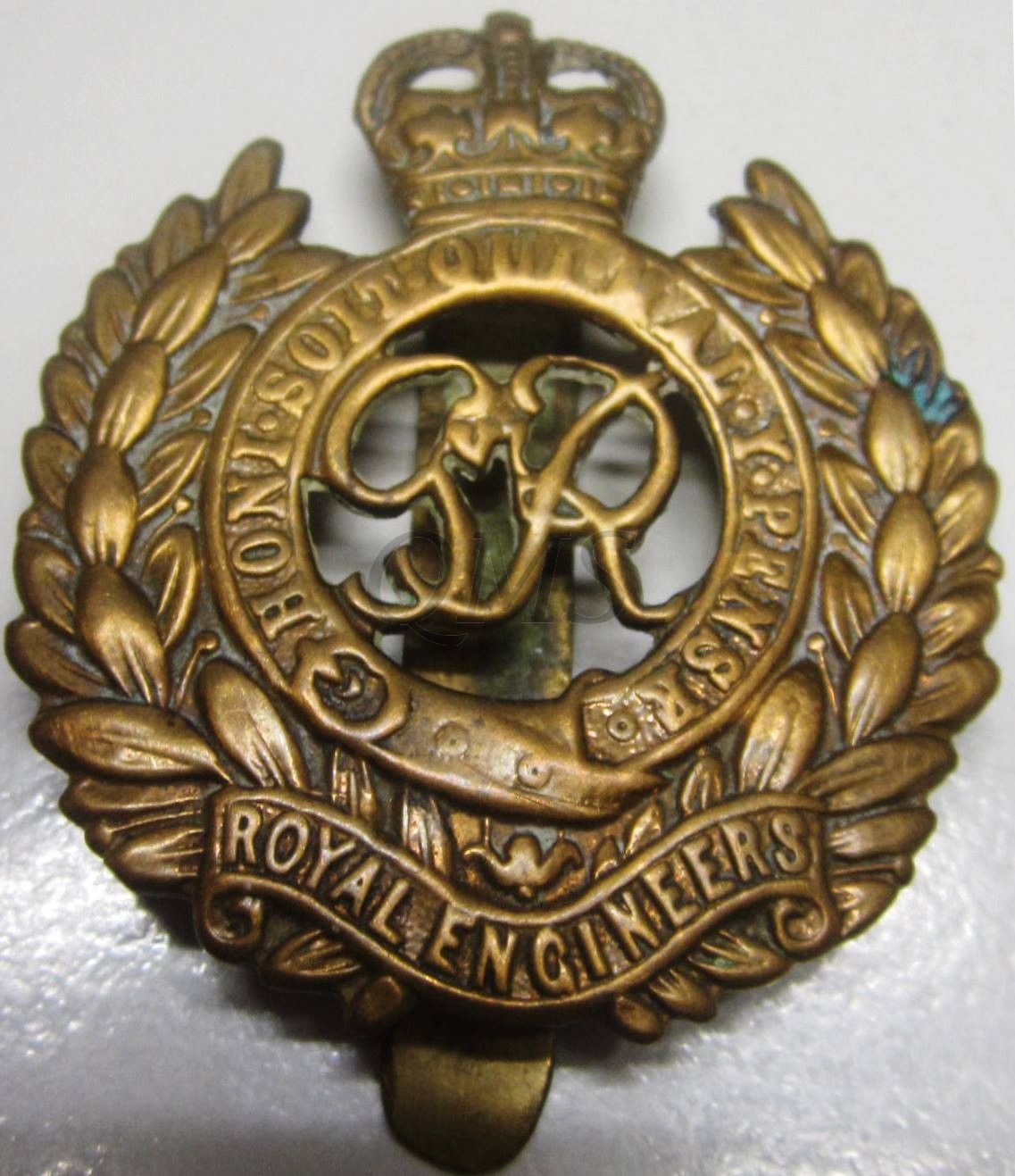 Cap badge Royal Engineers Cap badge Royal Engineers