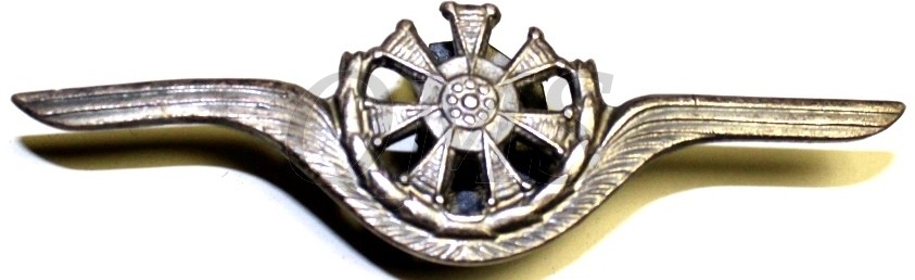 Polish 1933 Technical Officer 1st class Qualification badge