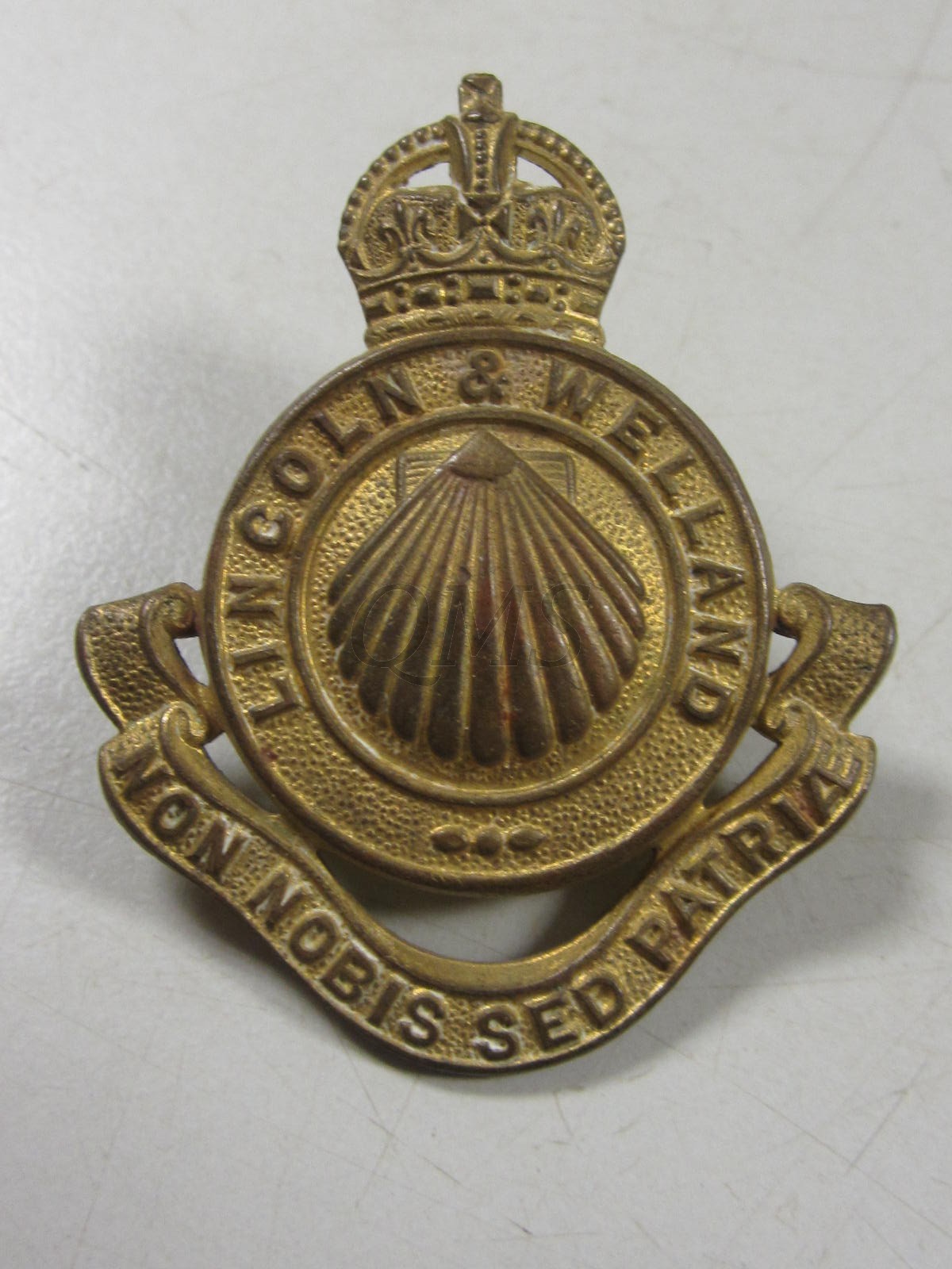 Cap badge Lincoln & Welland Regiment, 4th Canadian Armoured Division