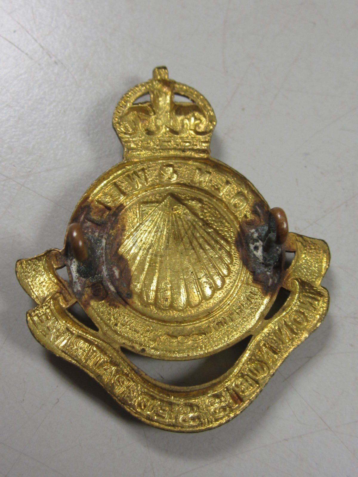 Cap badge Lincoln & Welland Regiment, 4th Canadian Armoured Division