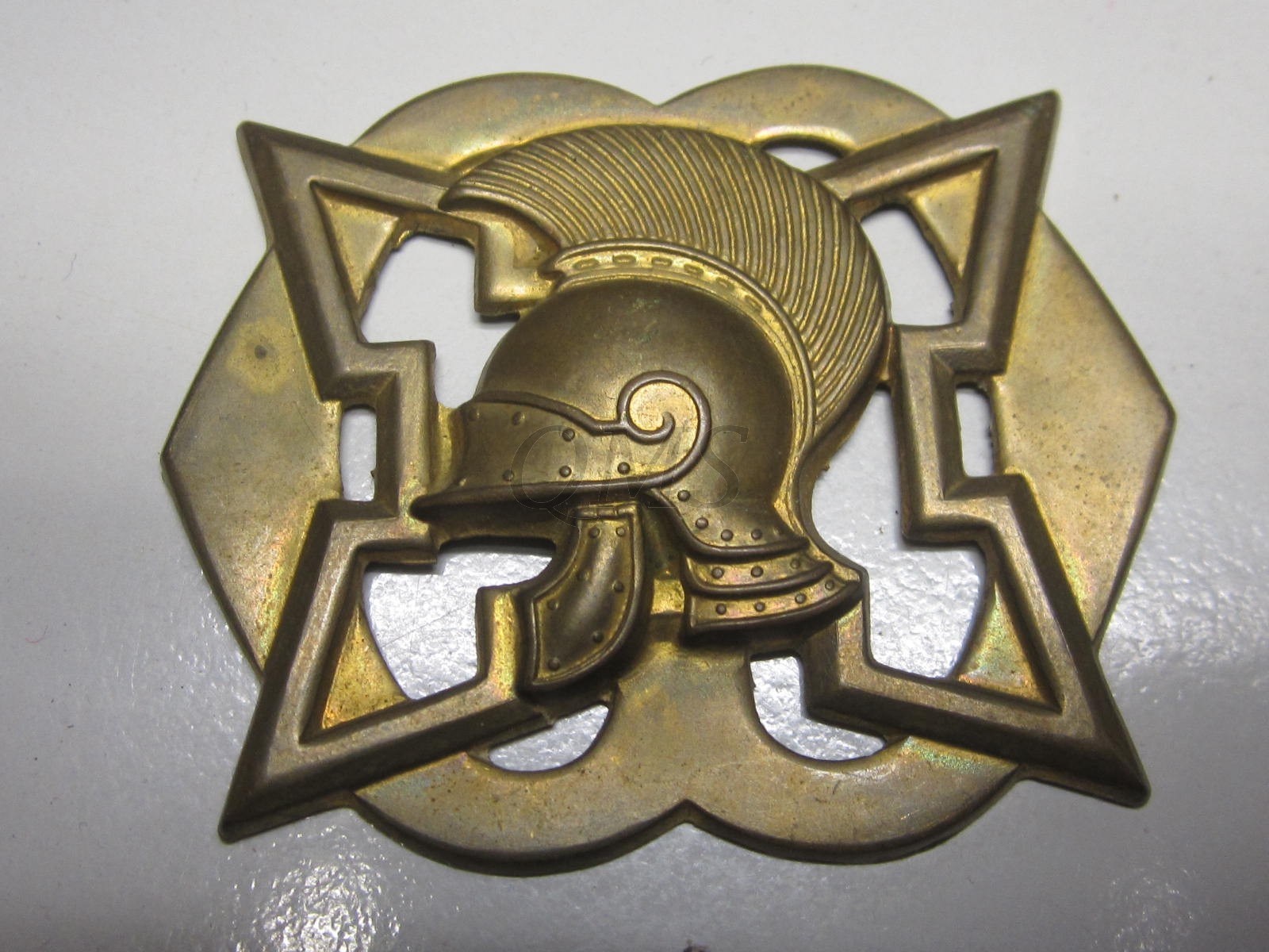 Baret embleem Opzichter van Fortificatiën