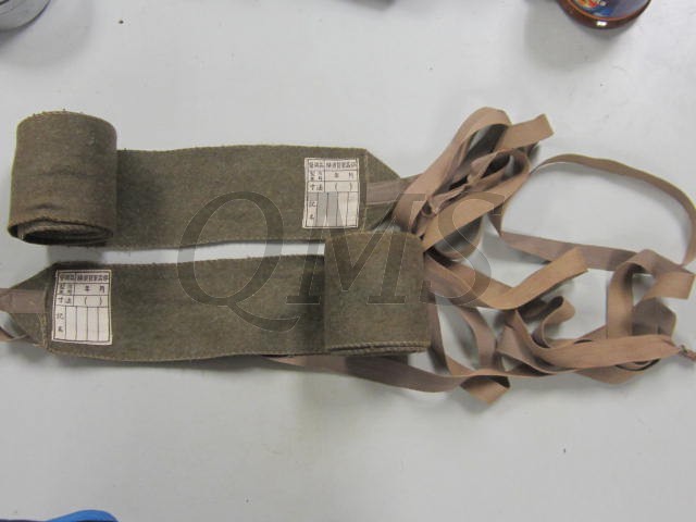 Beenwinsels wol Japan WW2 (Putties wool Japan WW2)