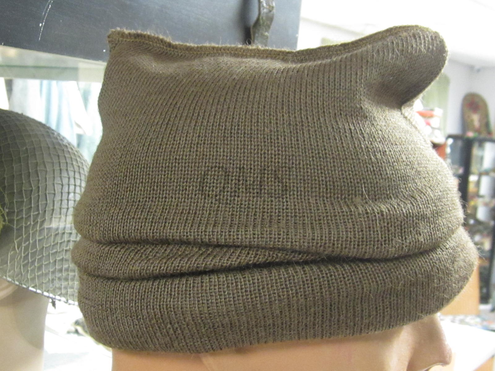 British WWII Original P-1937 Wool Commando Cap Comforter