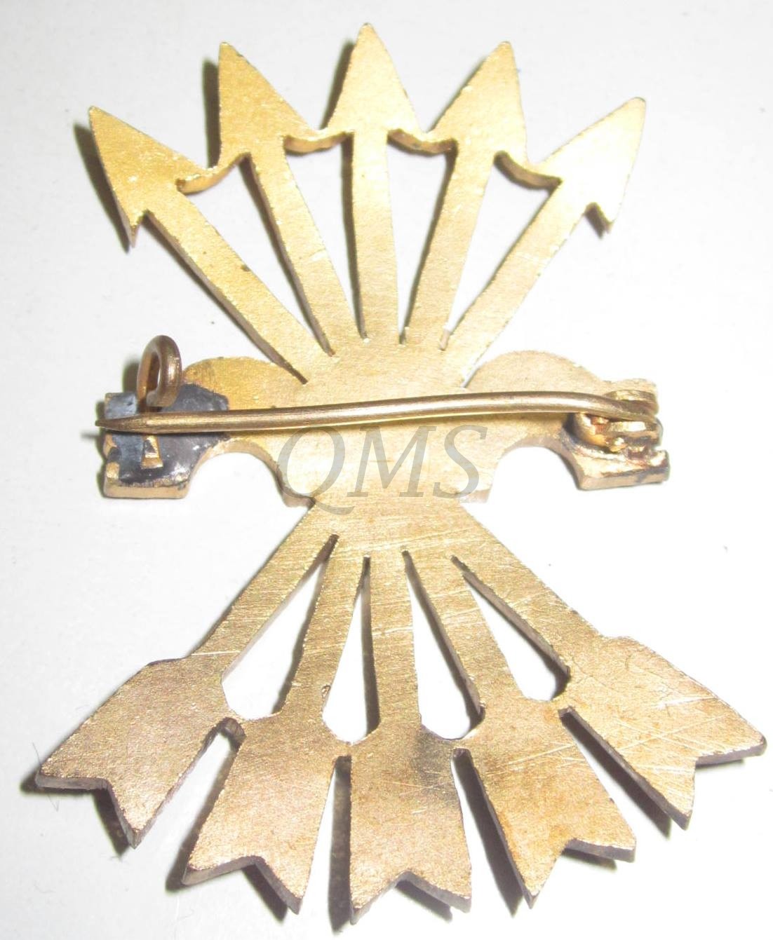 Spanish Falange Officer’s Cap Badge 1930-40