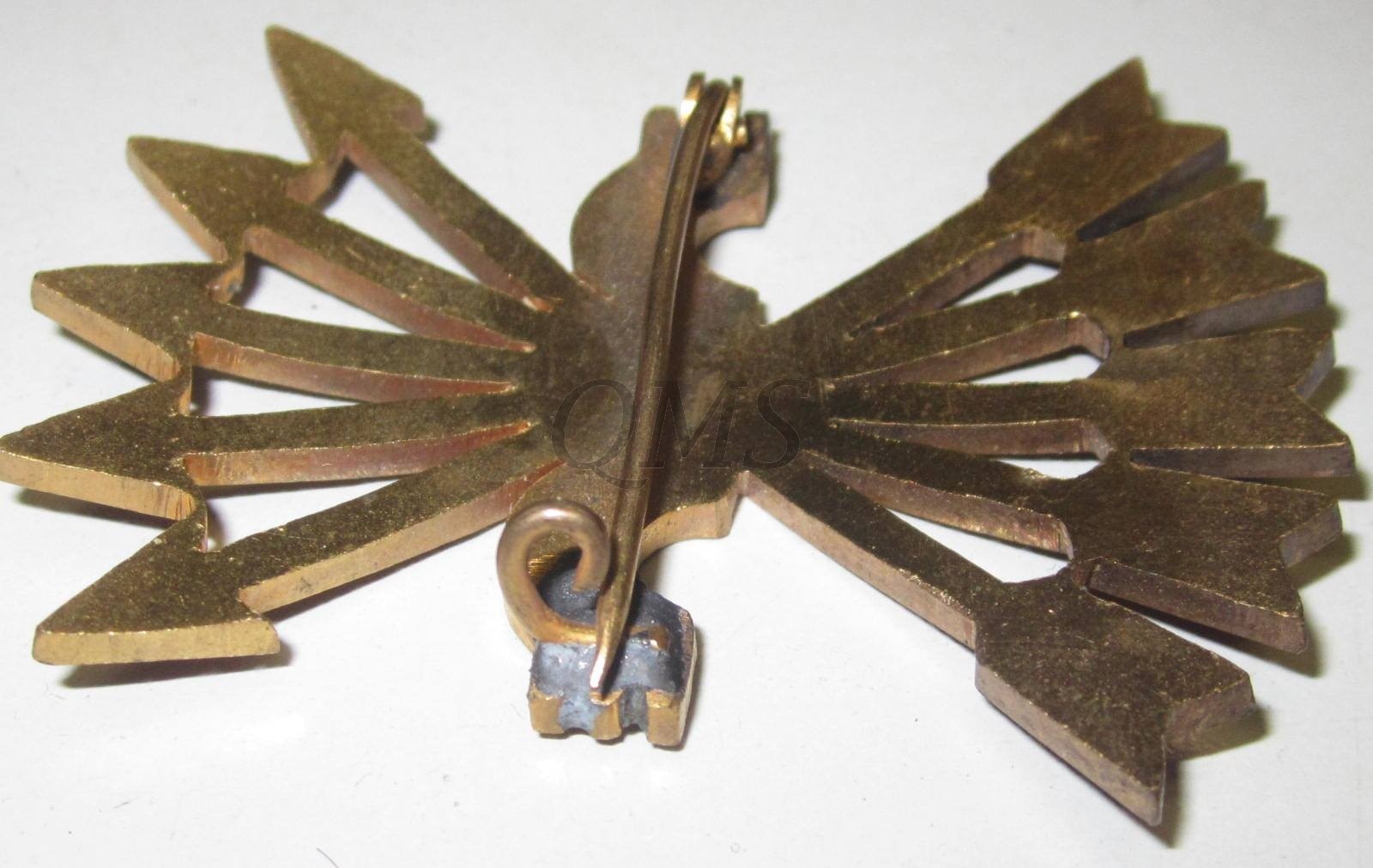 Spanish Falange Officer’s Cap Badge 1930-40