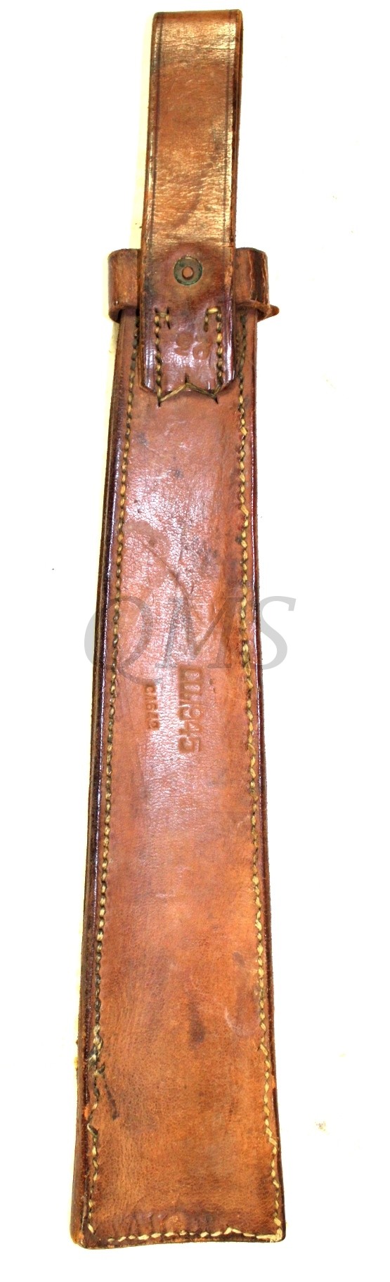 WW2 British leather scabbard for machete
