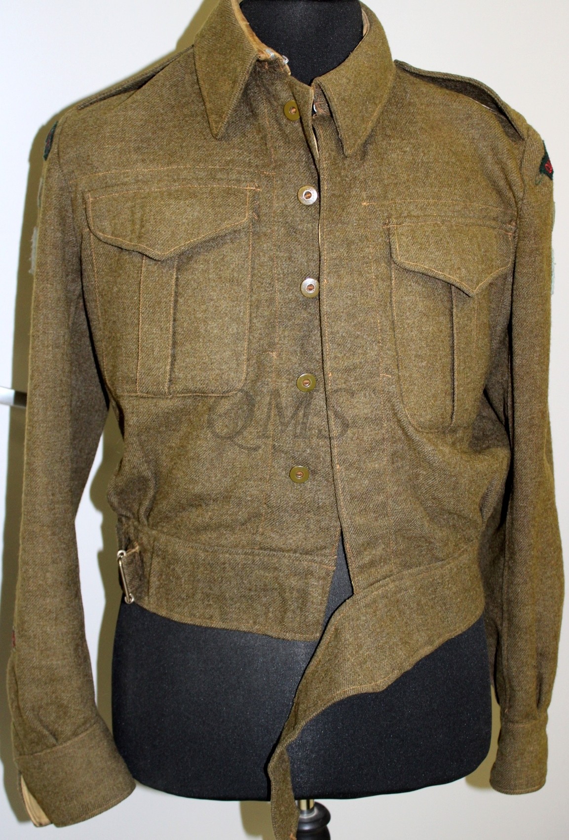 Battle dress blouse Queen's own Rifles 8th Infantry Brigade, 3rd ...