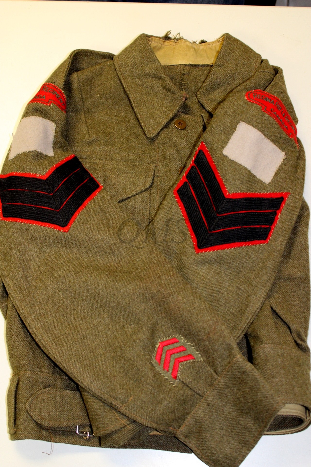 Battle dress blouse The Royal Regina Rifles 7th Infantry Brigade, 3rd ...