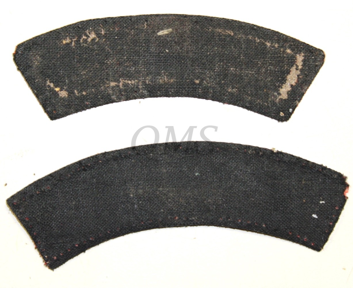 Shoulder flashes Queen's Royal Regiment (West Surrey) (canvas)