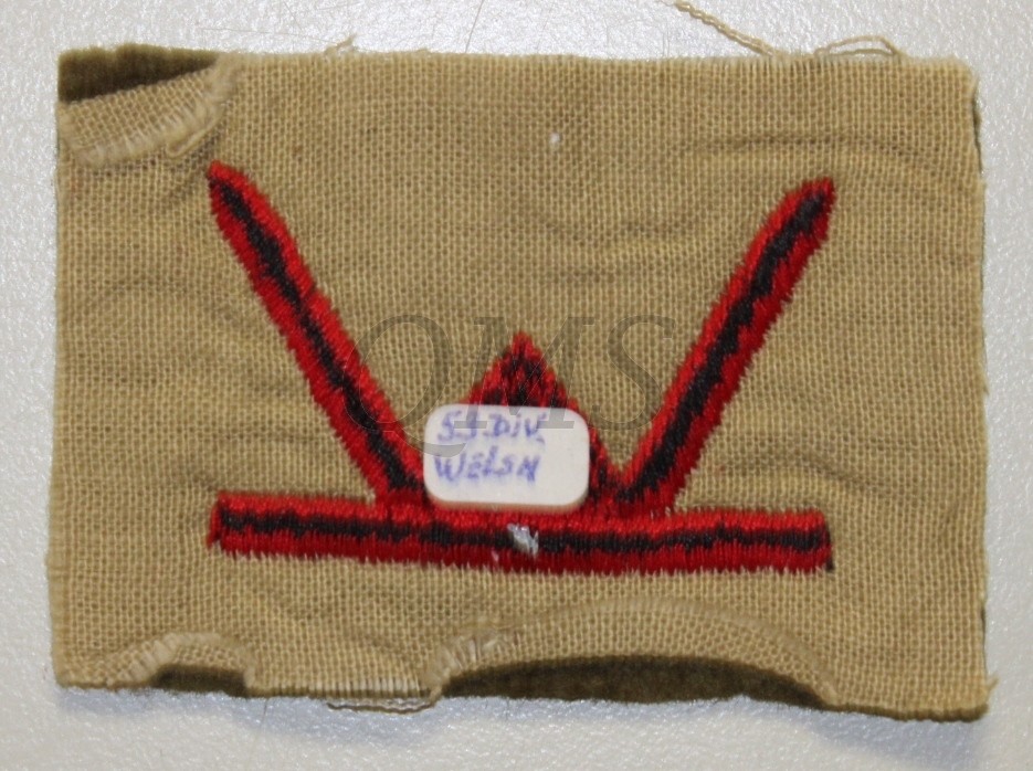 Patch division 53rd (Welch) Infantry Division