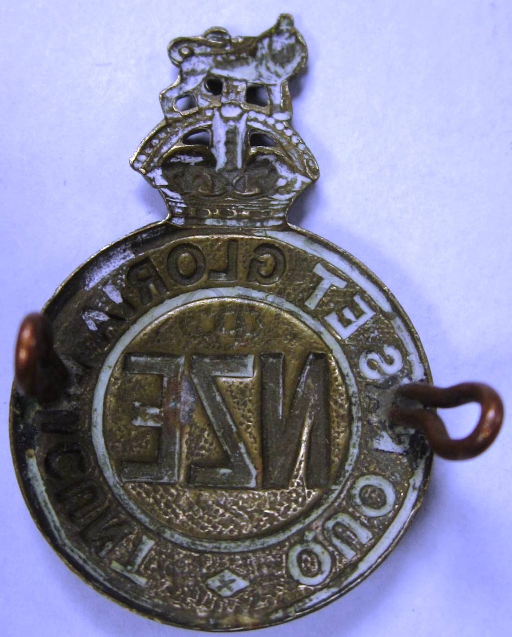 Cap badge Tunnelling Company (New Zealand Engineers) Specialist Units ...