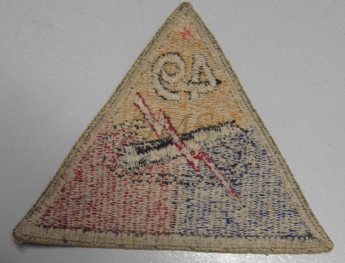 Mouwembleem 49e Armored Divison (Sleevebadge 49th Armored Division)