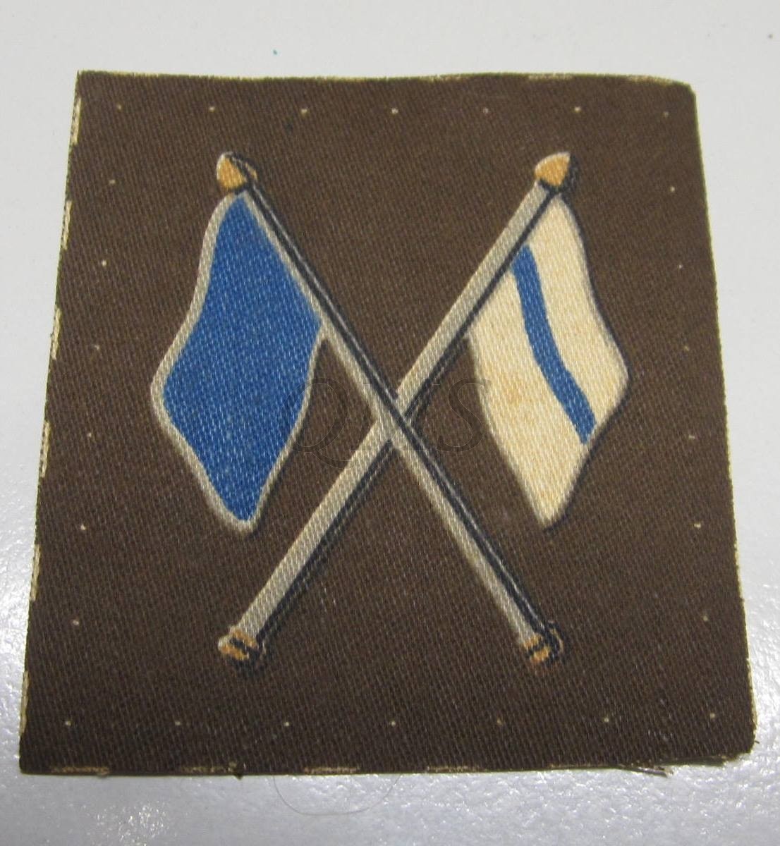 Trade badge Signaller WW2 (canvas)