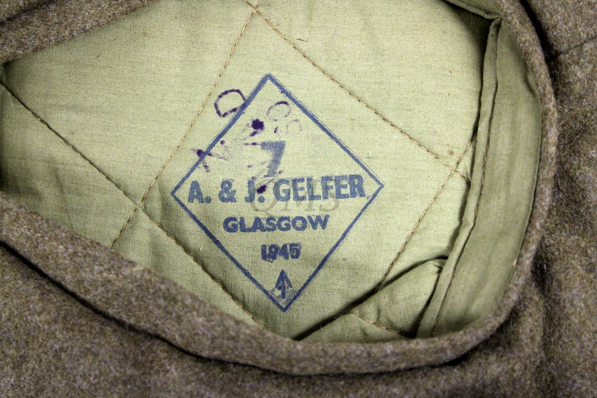 British General Service Cap GS Cap 1945