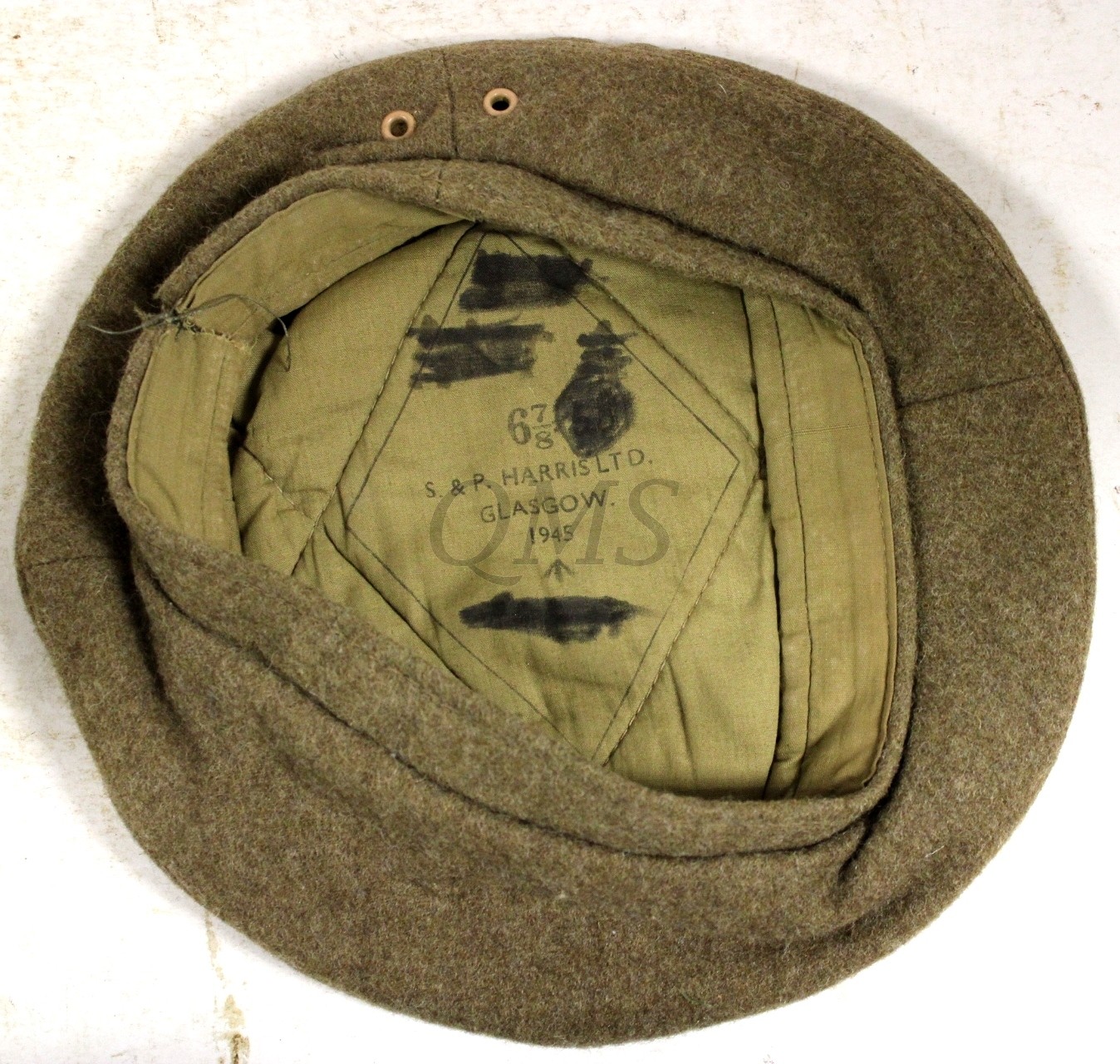 British General Service Cap GS Cap 1945