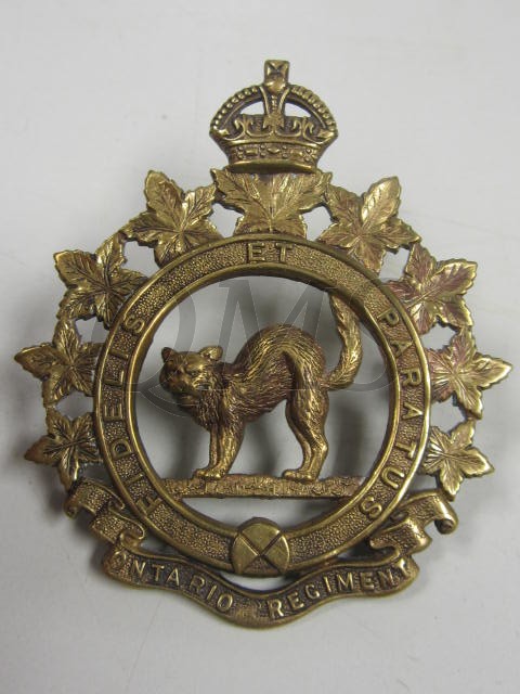 Cap badge Ontario Regiment WW2